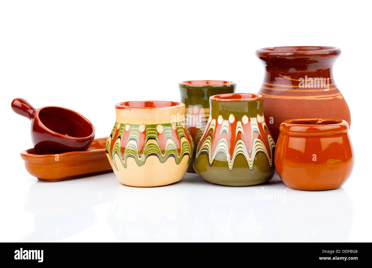 Brown clay pots hi-res stock photography and images - Alamy