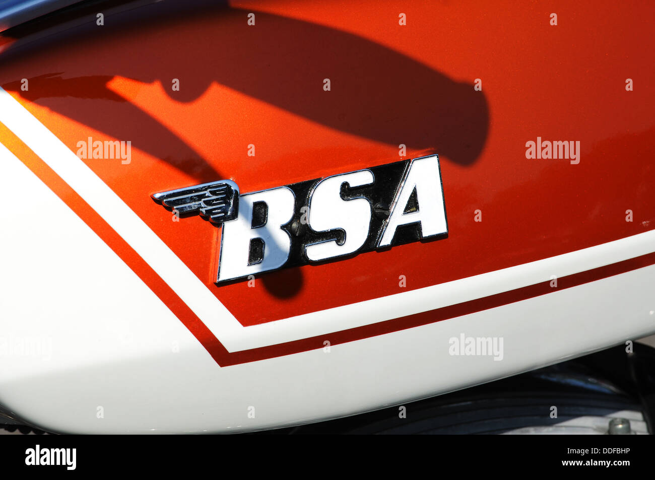 BSA motorcycle badge Stock Photo - Alamy