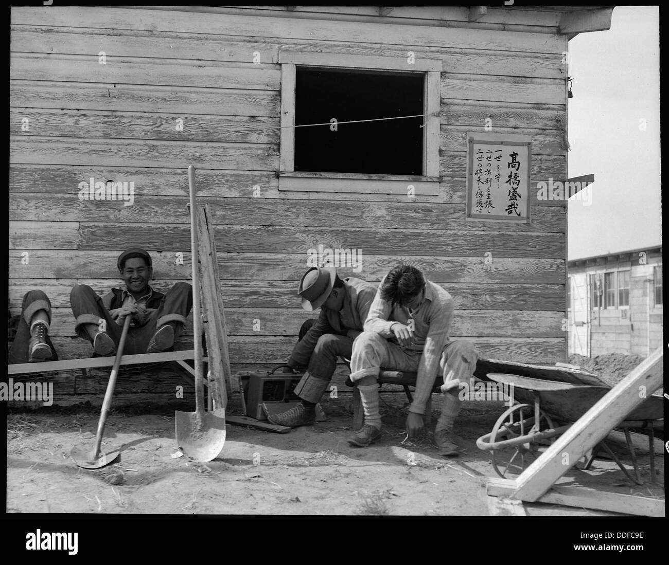 Old time work Black and White Stock Photos & Images - Alamy