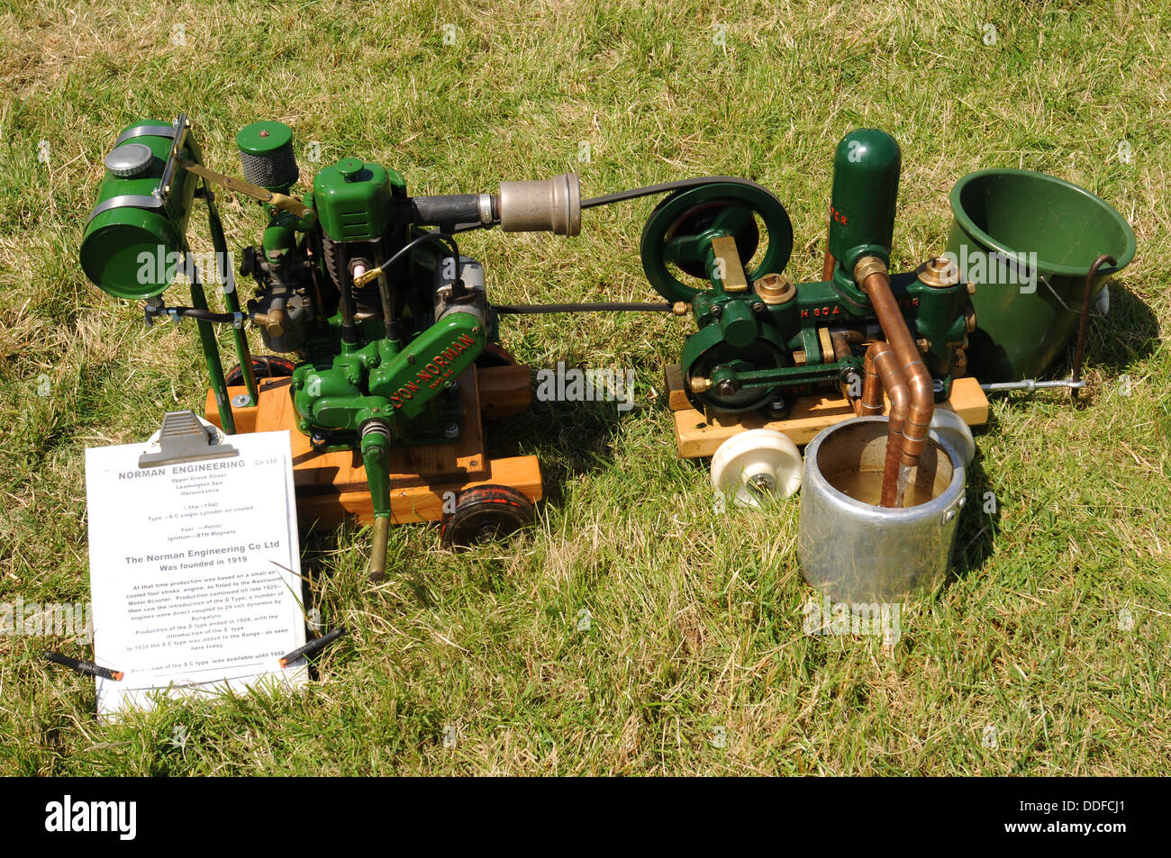 Miniature steam engine Stock Photo - Alamy