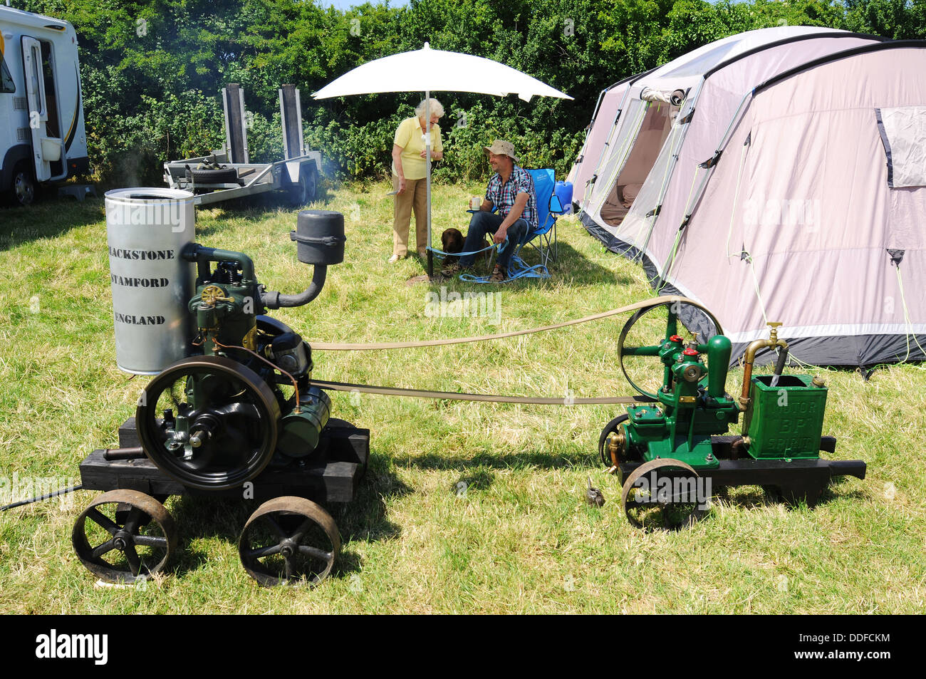Miniature steam engine, couple with their model steam engine display at ...