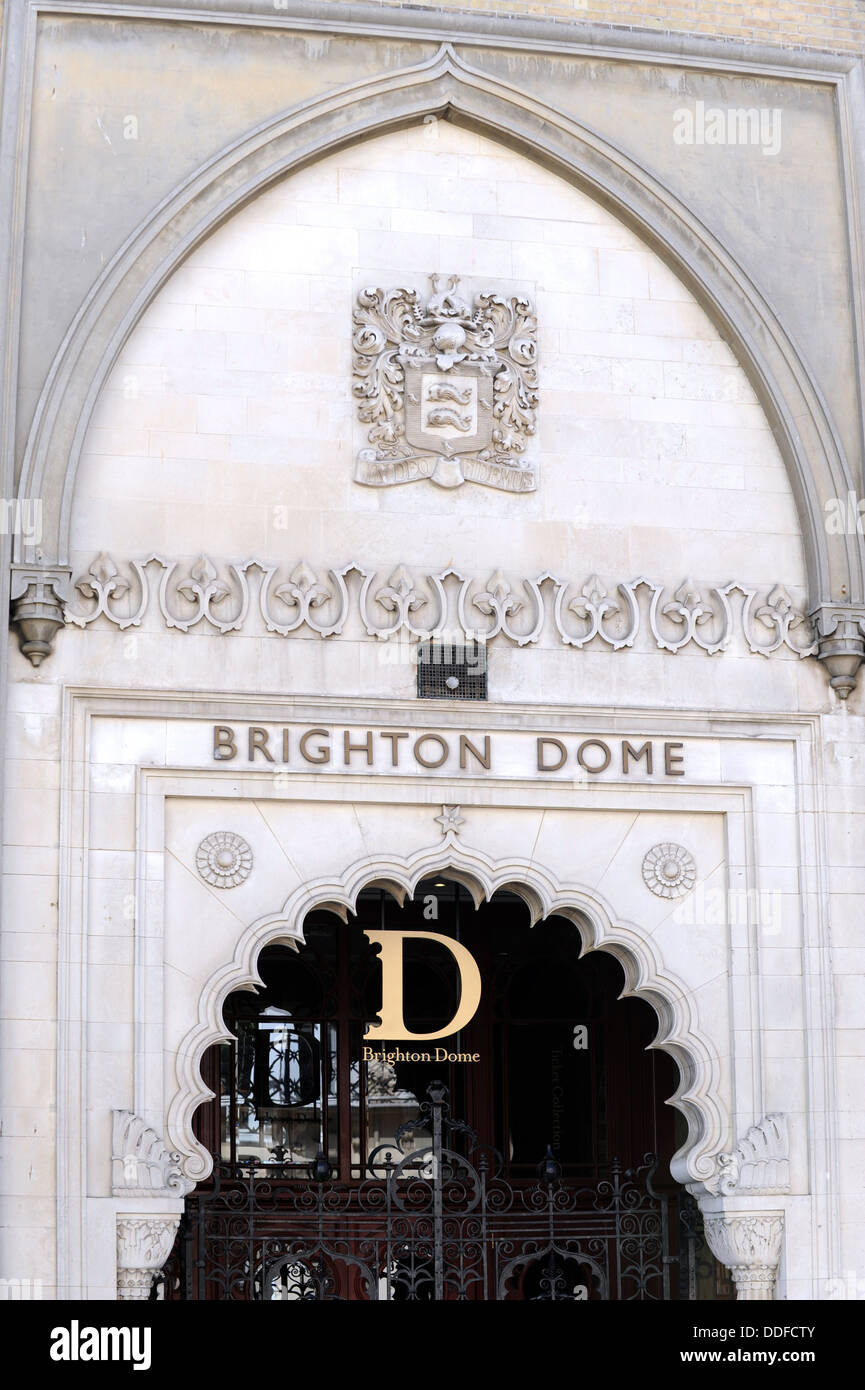 The Brighton Dome Theatre and Concert Hall Stock Photo - Alamy