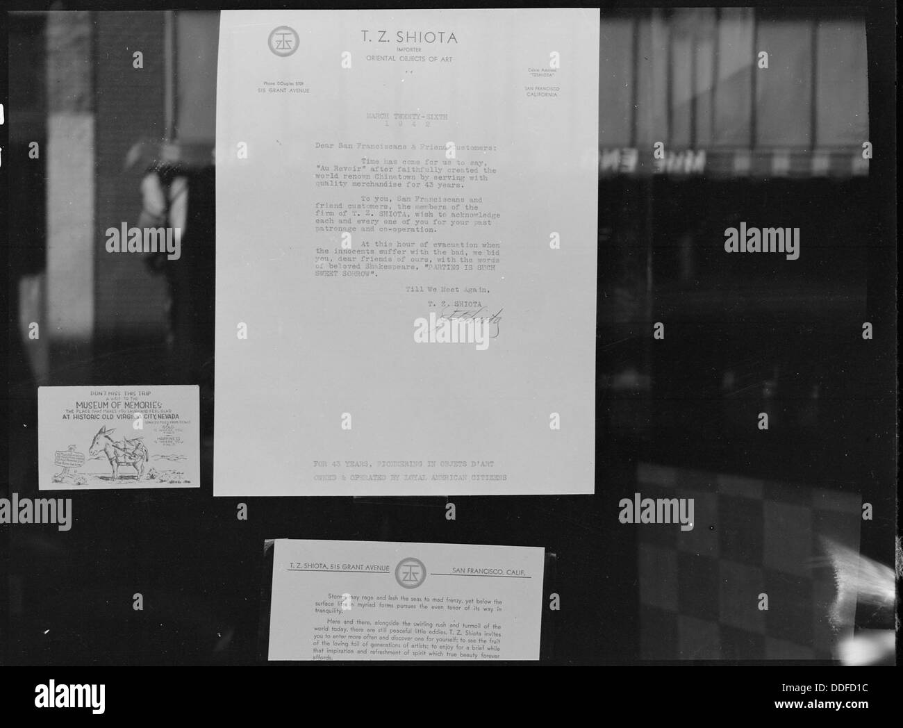 Commercial letter Black and White Stock Photos & Images - Alamy