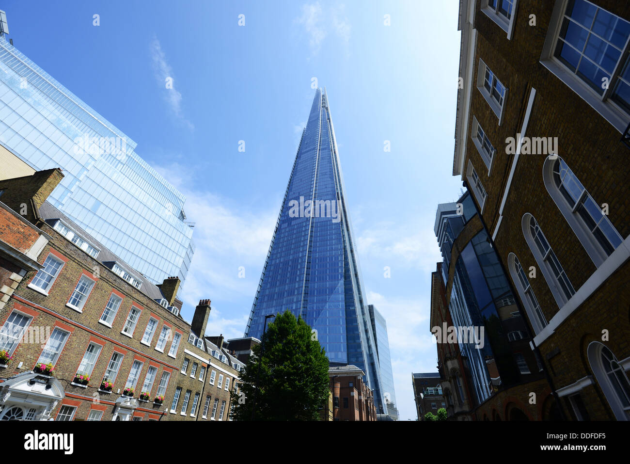The Shard skyscraper building, Southwark, London, England, UK Stock ...