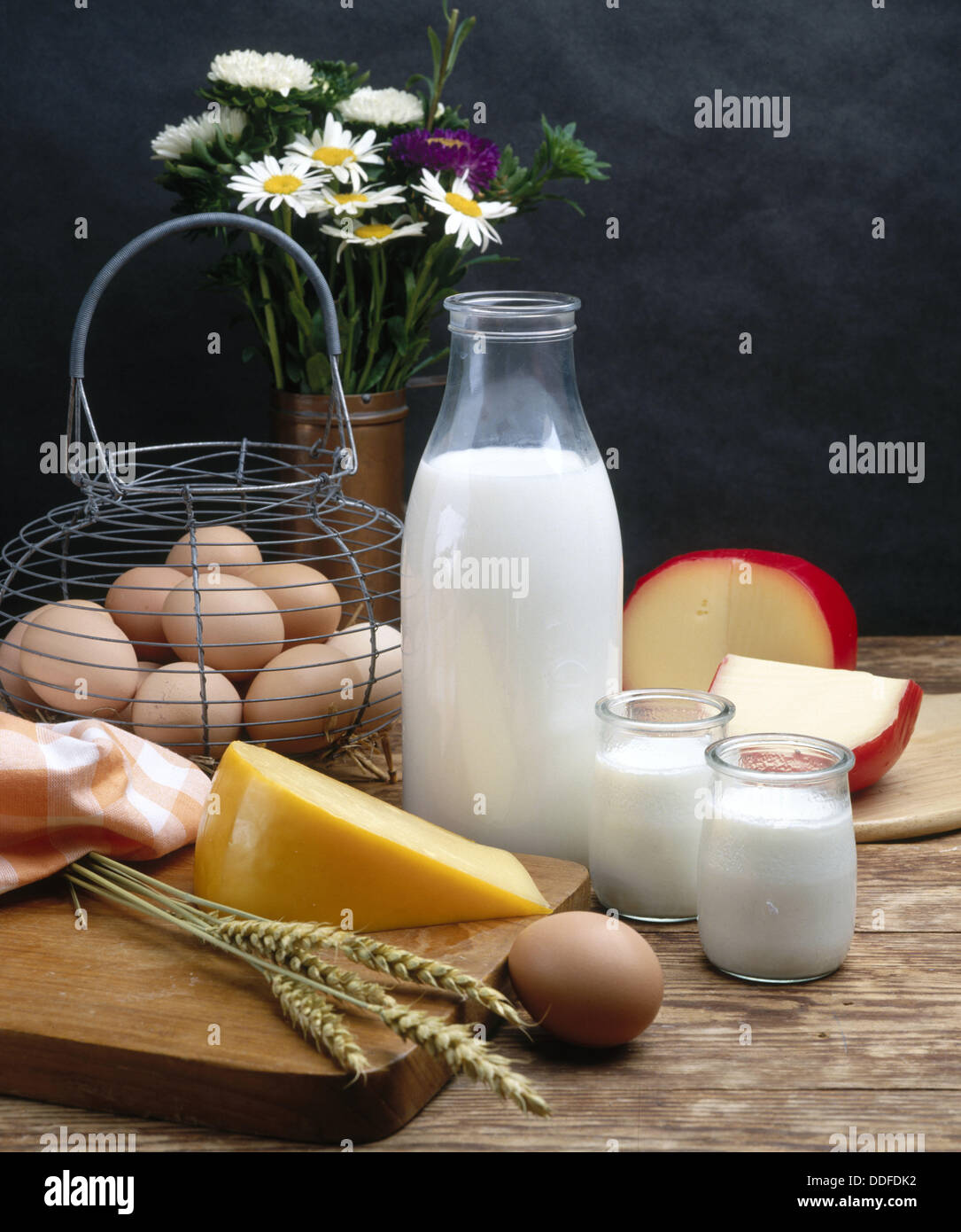 Cheese dairy produce dairy products dairy product hi-res stock ...