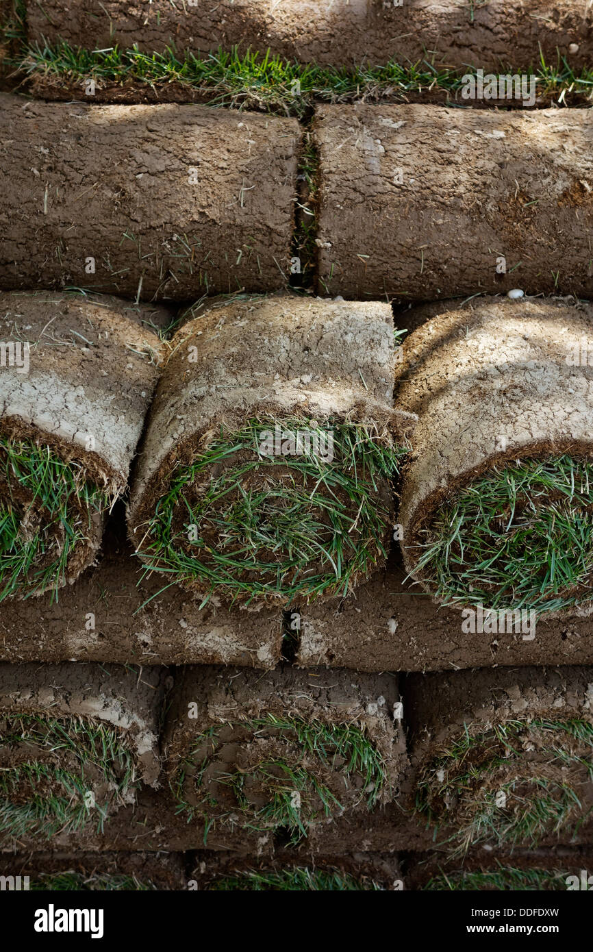 Rolled sod hi-res stock photography and images - Alamy