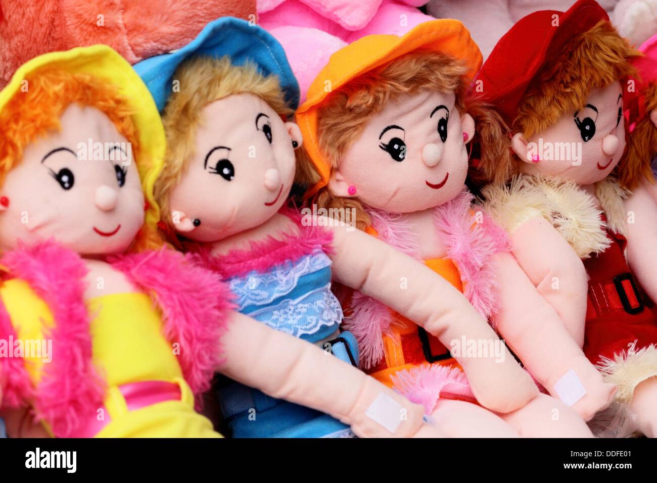 Cloth Dolls, handicrafts, toys Stock Photo - Alamy
