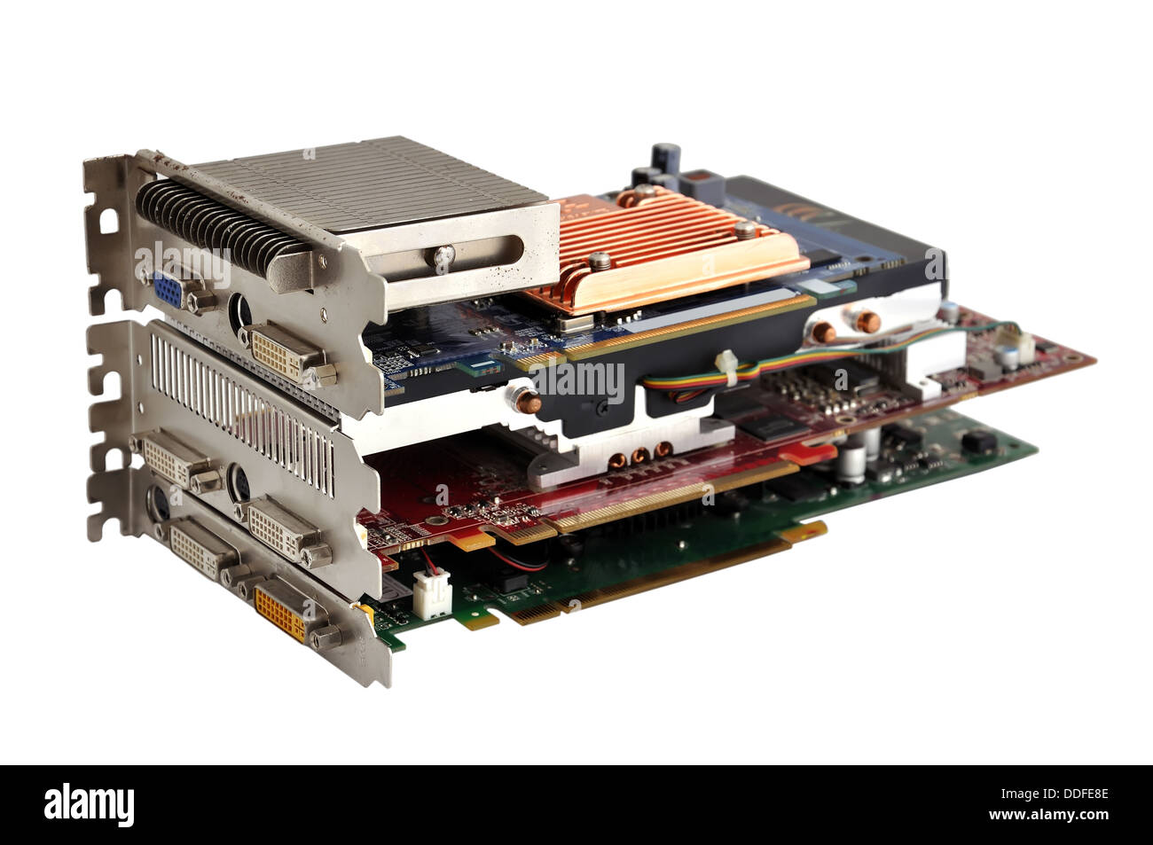 Computer graphic cards Stock Photo - Alamy