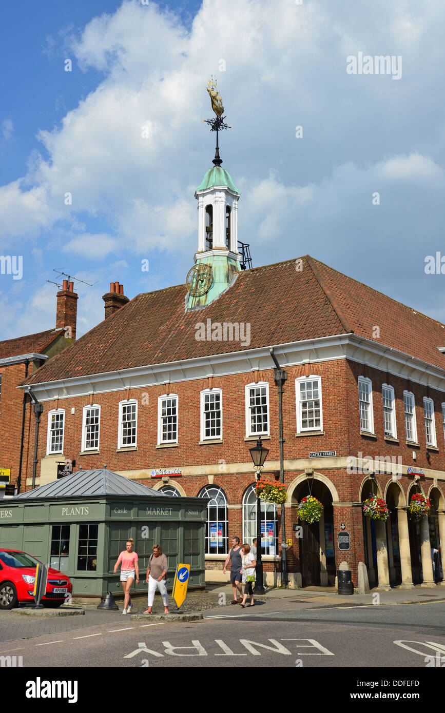 Clock Tower, Town Hall Exchange, West Street, Farnham, Surrey, England ...