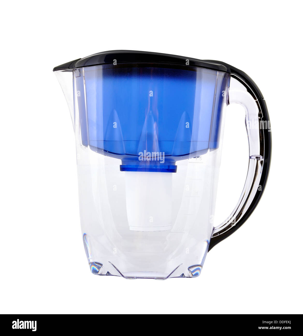 Glass liquid water filter Cut Out Stock Images & Pictures - Alamy