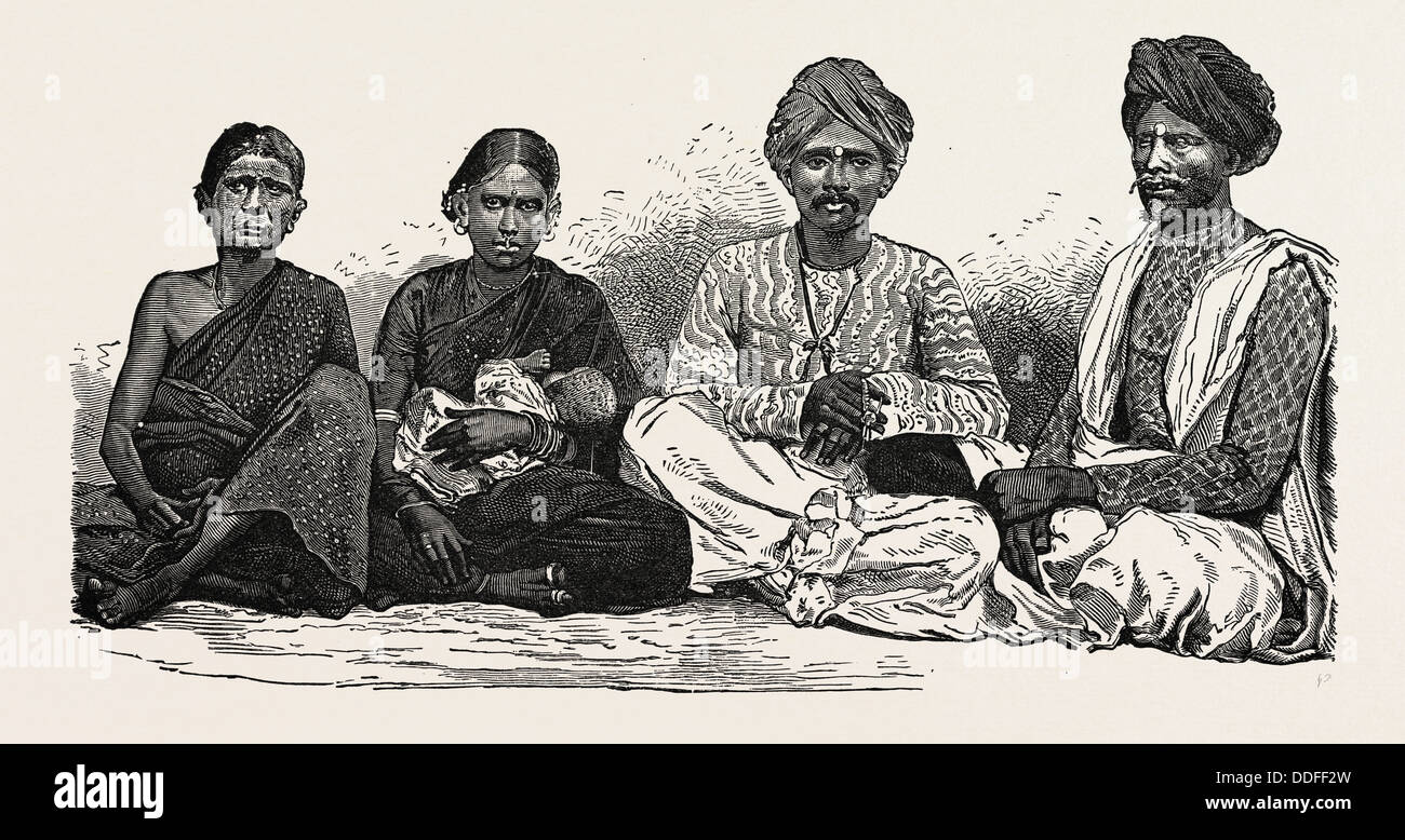 NATIVES OF THE DECCAN, a large plateau in India, making up most of the ...