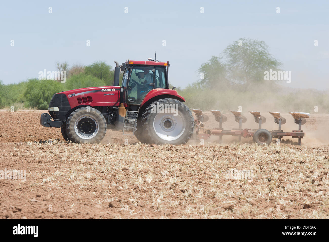 Tractor plowing field hi-res stock photography and images - Alamy