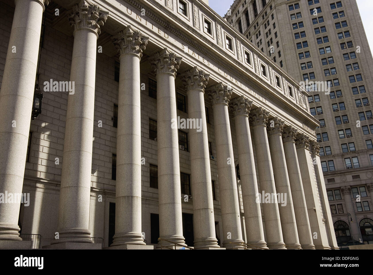 United States Courthouse, Manhattan. New York City, New York, USA Stock ...