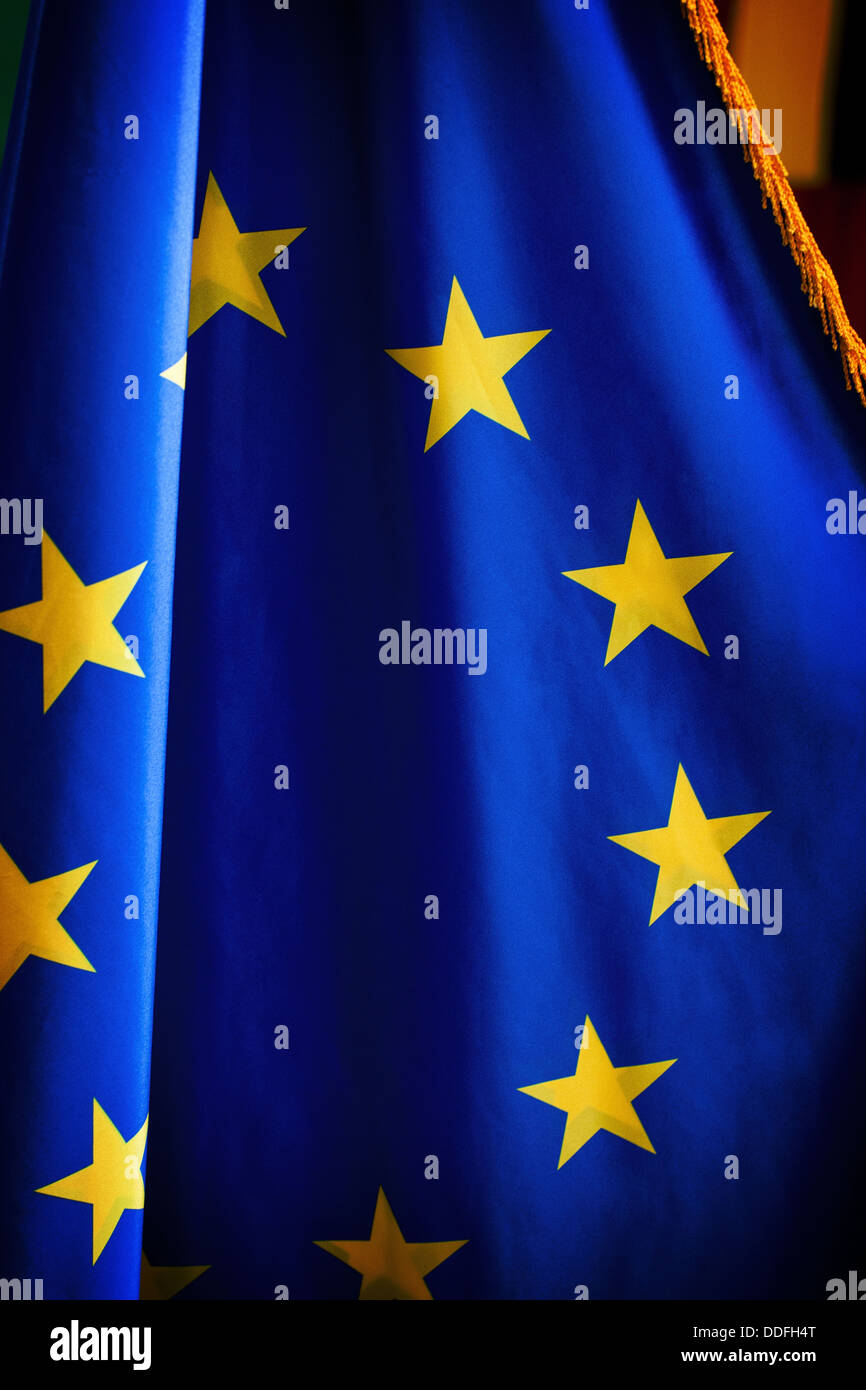 flag of the european union can be used as background Stock Photo - Alamy