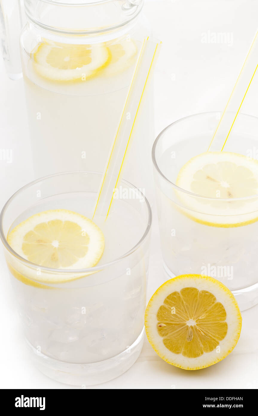 fresh lemonade drink Stock Photo - Alamy