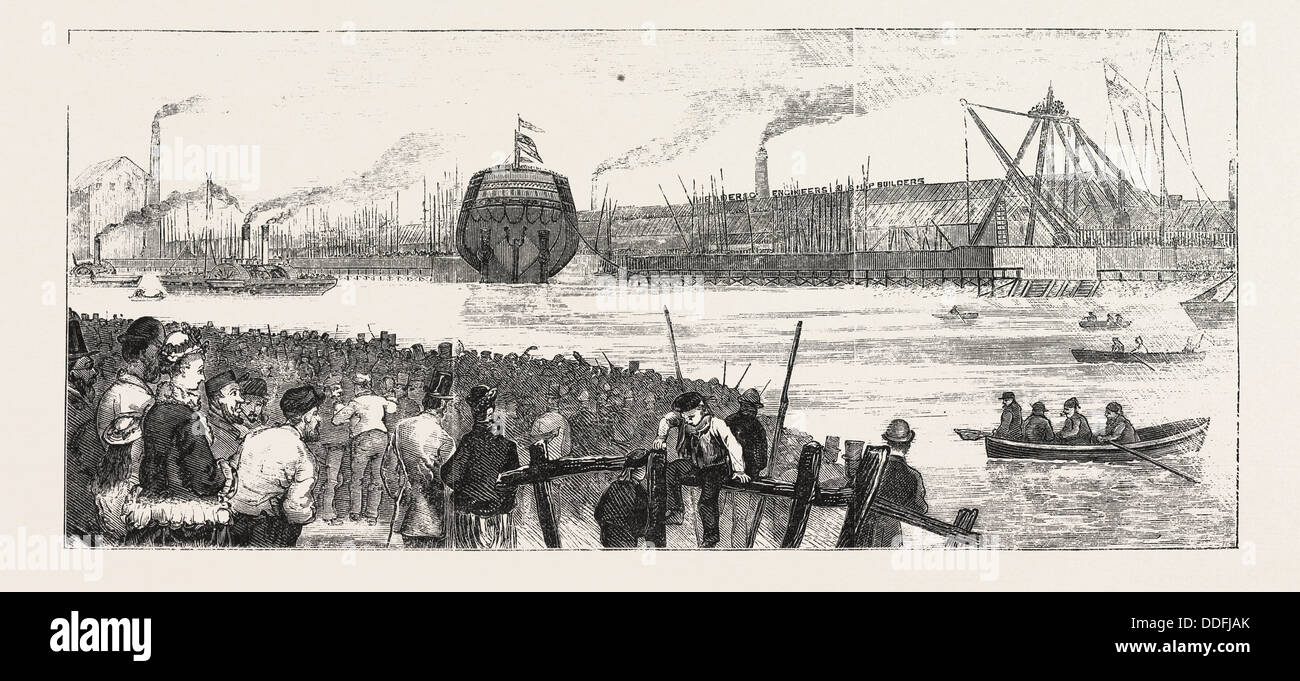 ELDER AND CO.'s SHIP-BUILDING YARD, GLASGOW, NOVEMBER 4TH, 1876 ...