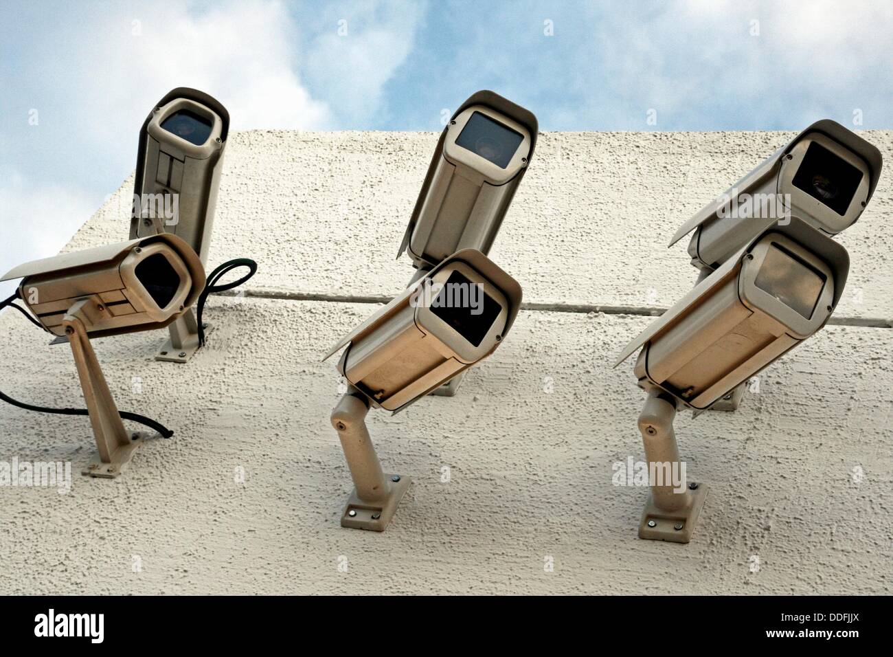 security cameras, security cameras Stock Photo - Alamy