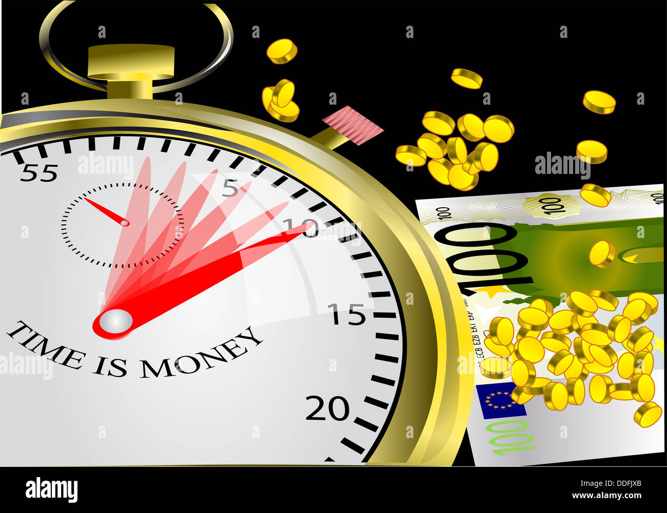 Time is money Stock Photo - Alamy