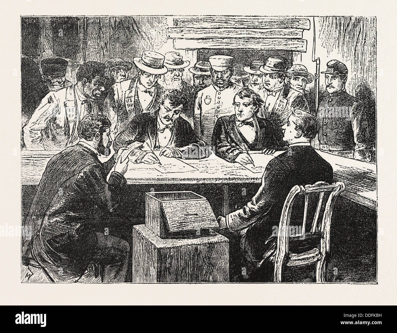 America election 19th century hi-res stock photography and images - Alamy