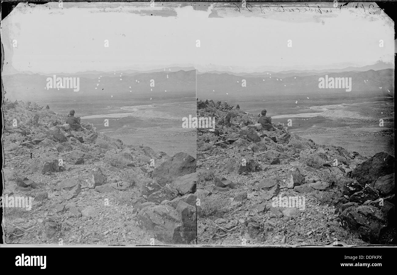 Sevier River Valley, South of Gunnison Utah 1872 519739 Stock Photo - Alamy