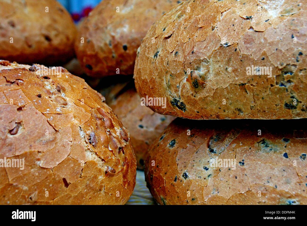 Handcrafted bread with pipes Stock Photo - Alamy