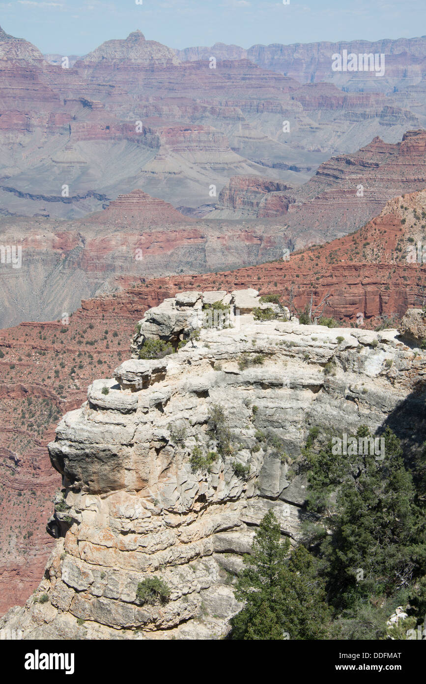 Rock Cliff at the Grand Canyon Stock Photo - Alamy