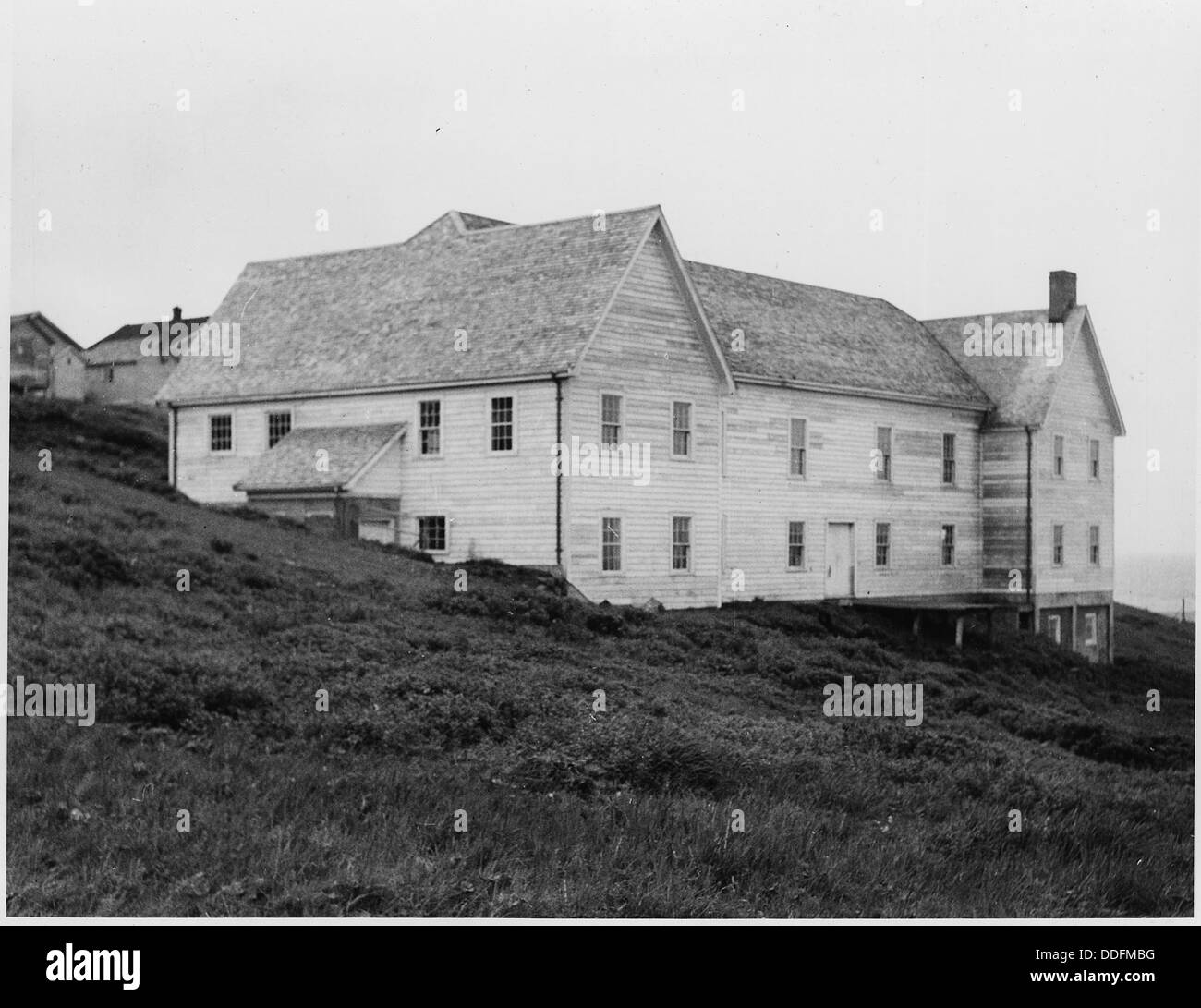 St. George Island, Alaska. Community recreation hall 297080 Stock Photo ...