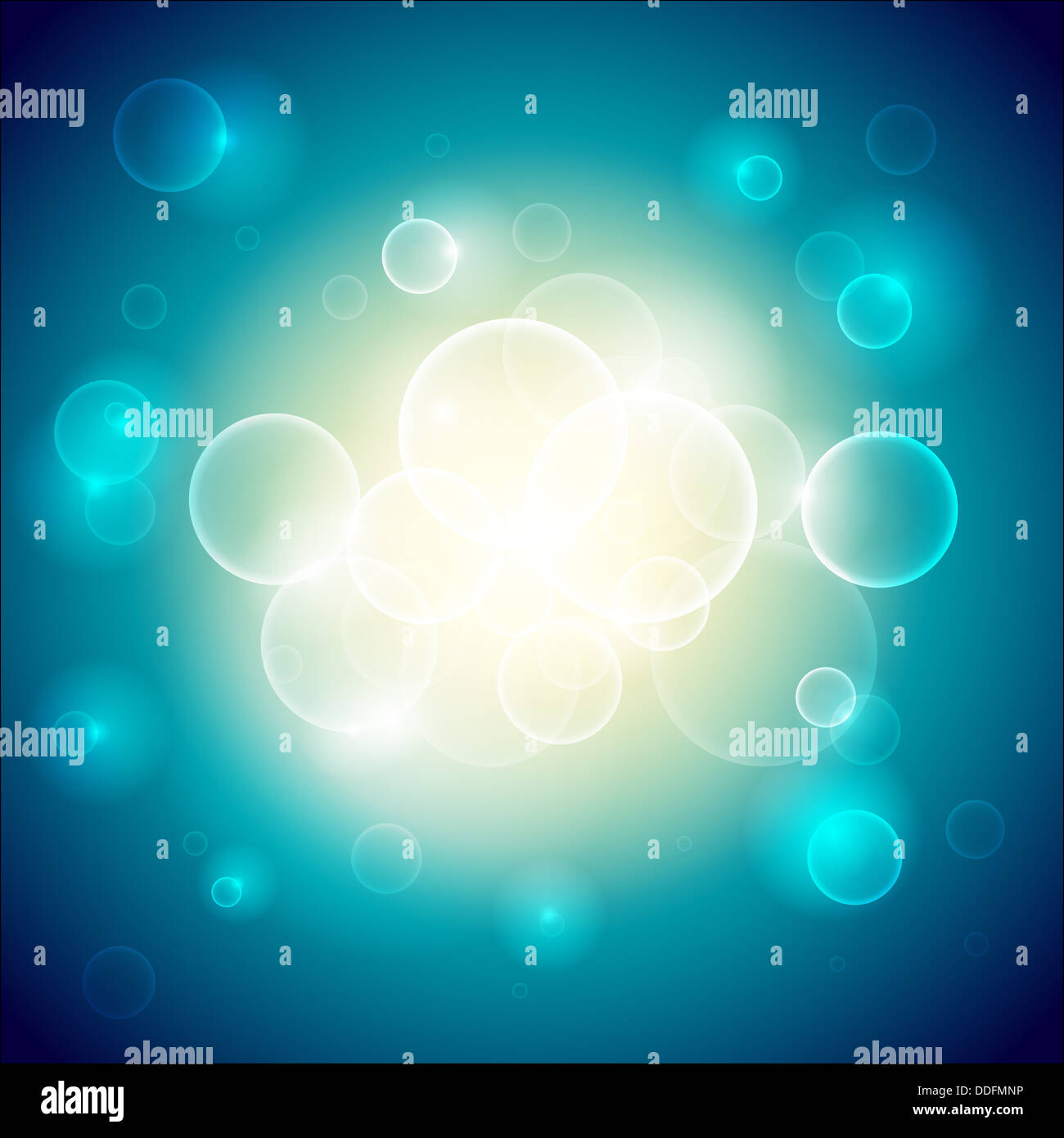 Vector illustration of circle glow background Stock Photo - Alamy