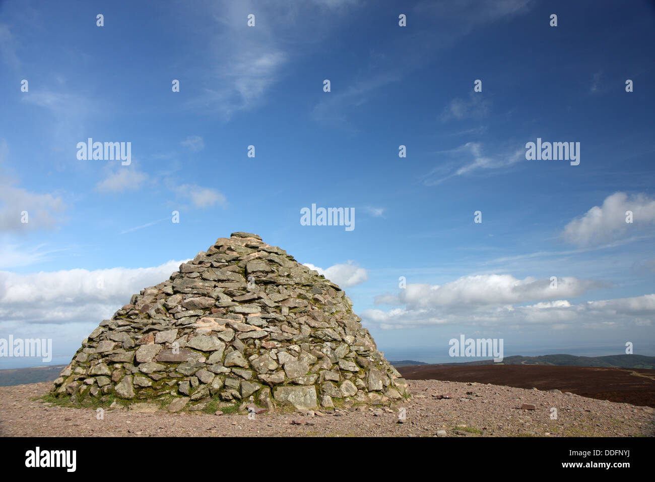Dunkery Beacon is the summit of Dunkery Hill, and the highest point on ...