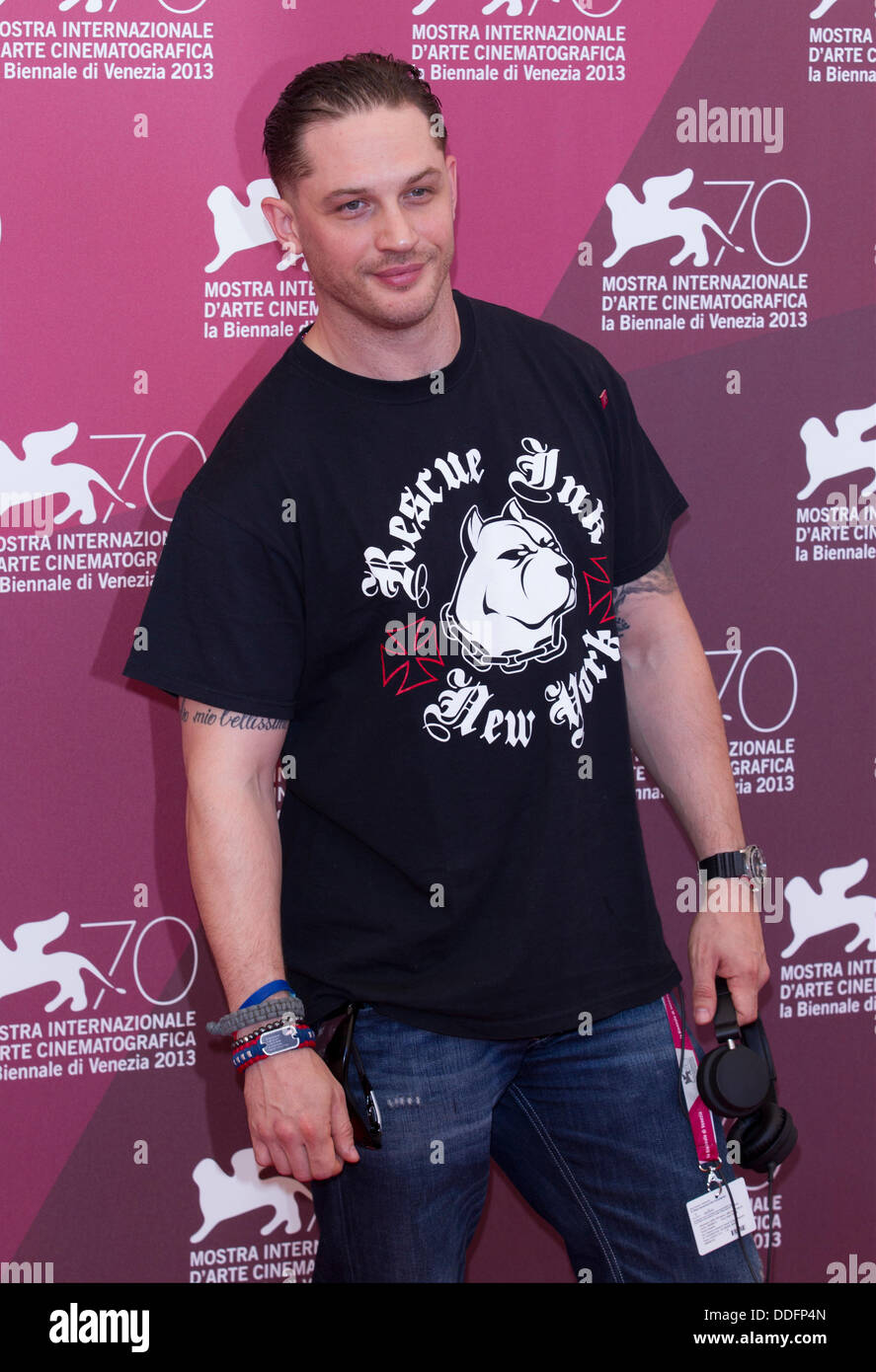 TOM HARDY LOCKE PHOTOCALL 70TH VENICE FILM FESTIVAL LIDO VENICE ITALY ...