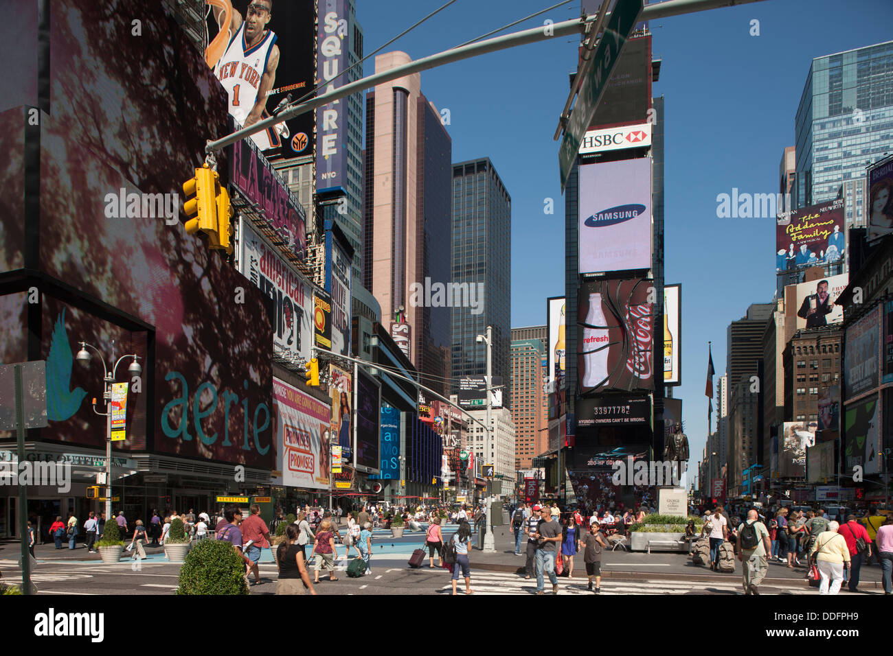 TIMES SQUARE MIDTOWN MANHATTAN NEW YORK CITY USA Stock Photo - Alamy