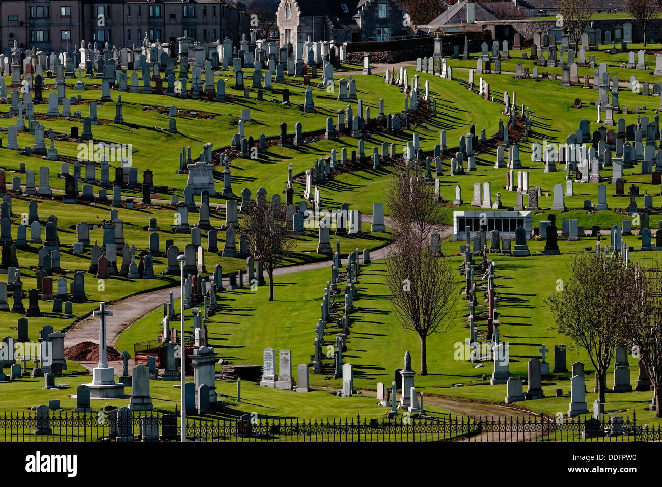 Aberdeen cemetery hi-res stock photography and images - Alamy