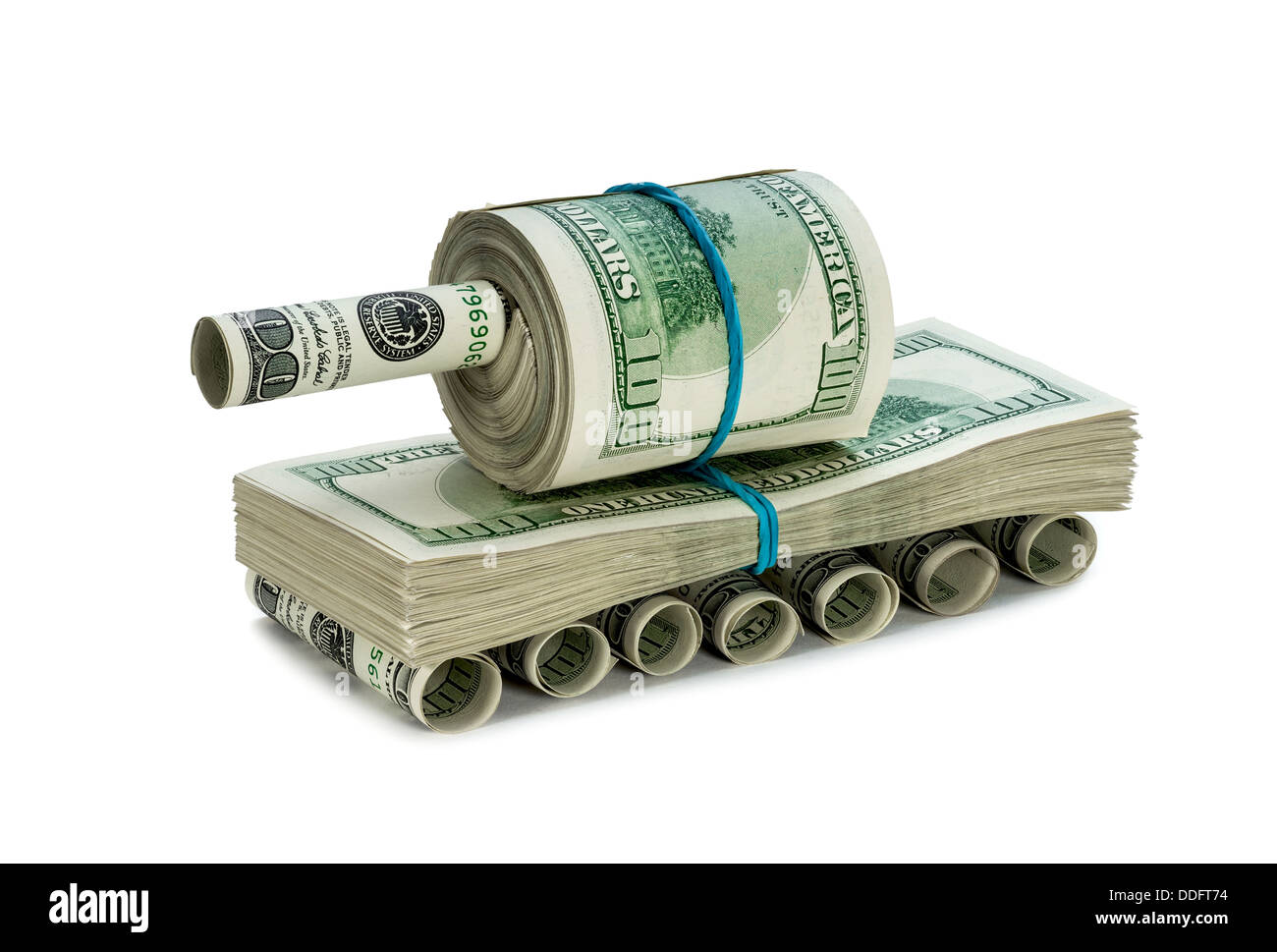 Tank made of money dollar hi-res stock photography and images - Alamy
