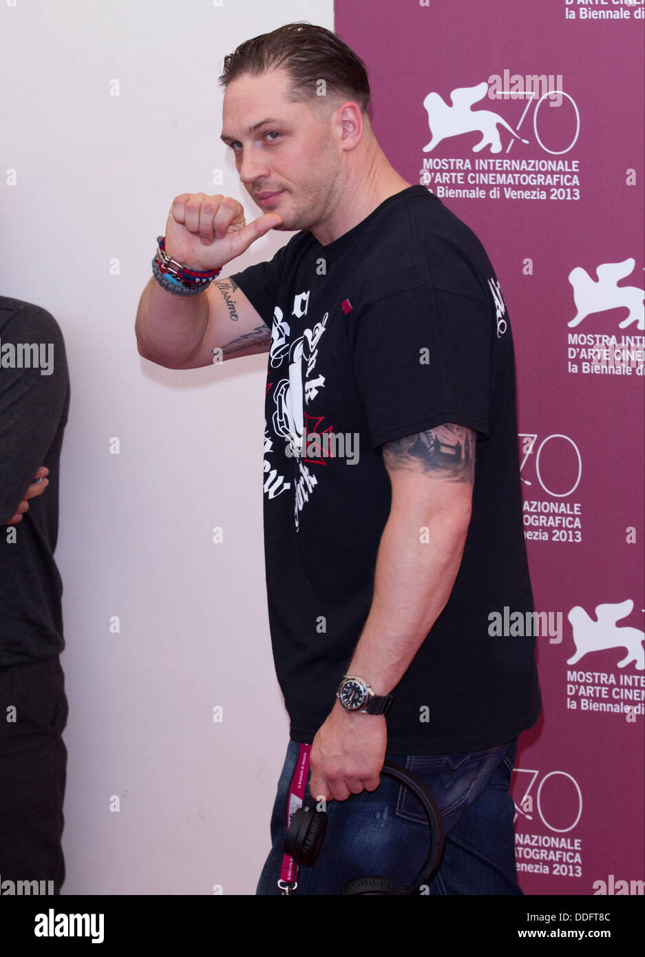 TOM HARDY LOCKE PHOTOCALL 70TH VENICE FILM FESTIVAL LIDO VENICE ITALY ...
