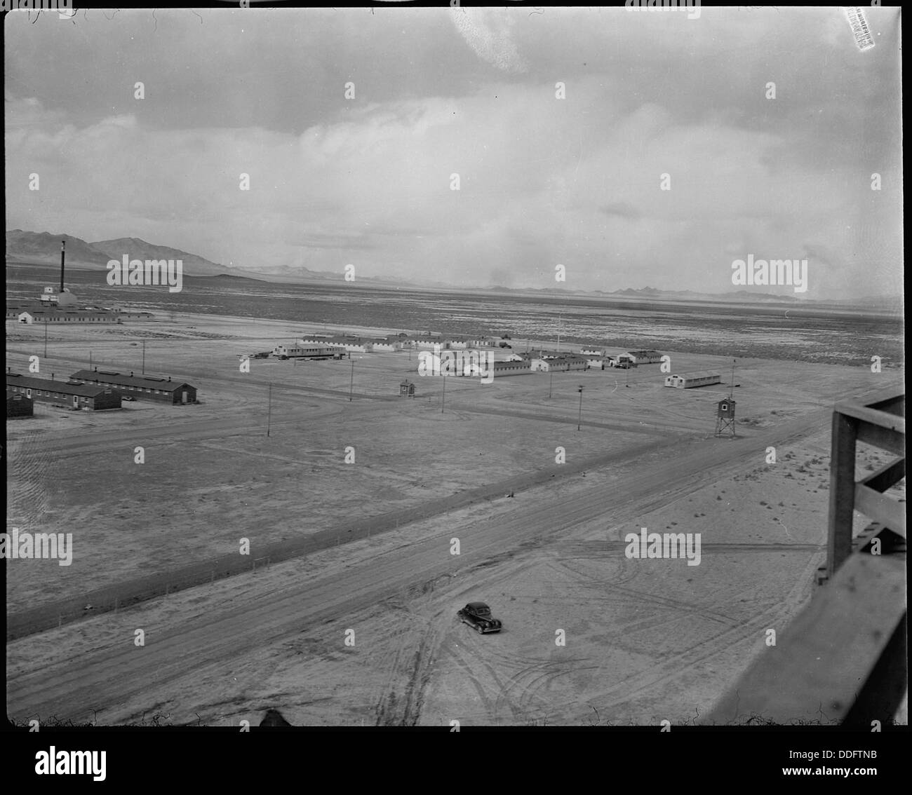A panoramic view from the water tower of the Central Utah Relocation ...