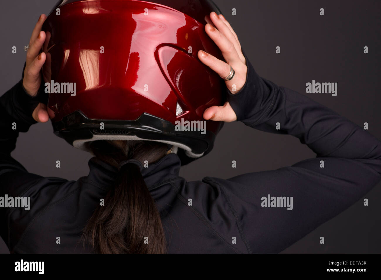 Full face helmet hi-res stock photography and images - Alamy
