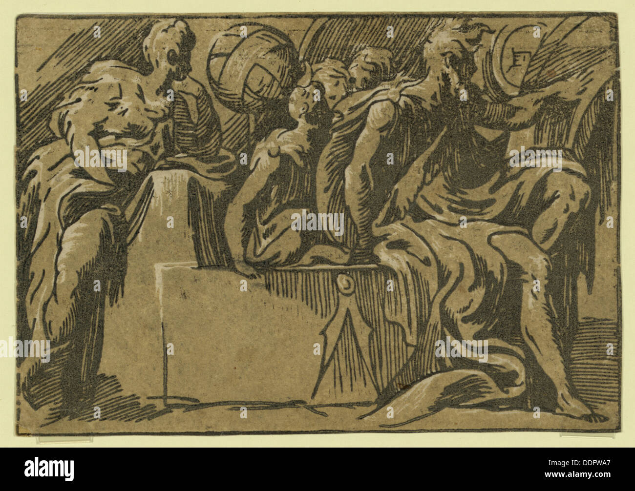 The philosopher Diogenes and the allegory of astronomy, between 1530 ...