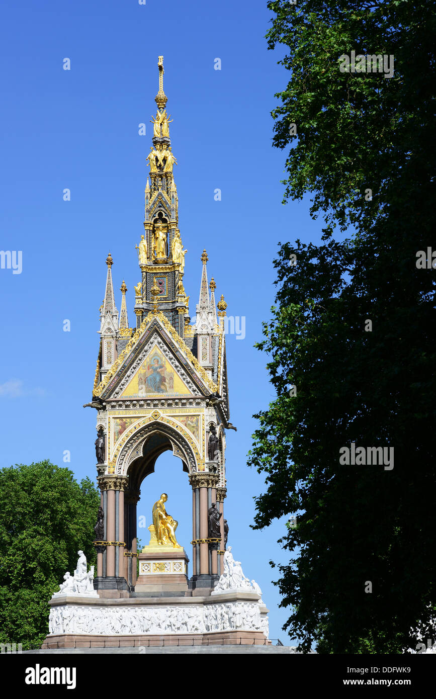 The Albert Memorial, Kensington Gardens, London, England, UK Stock Photo - Alamy