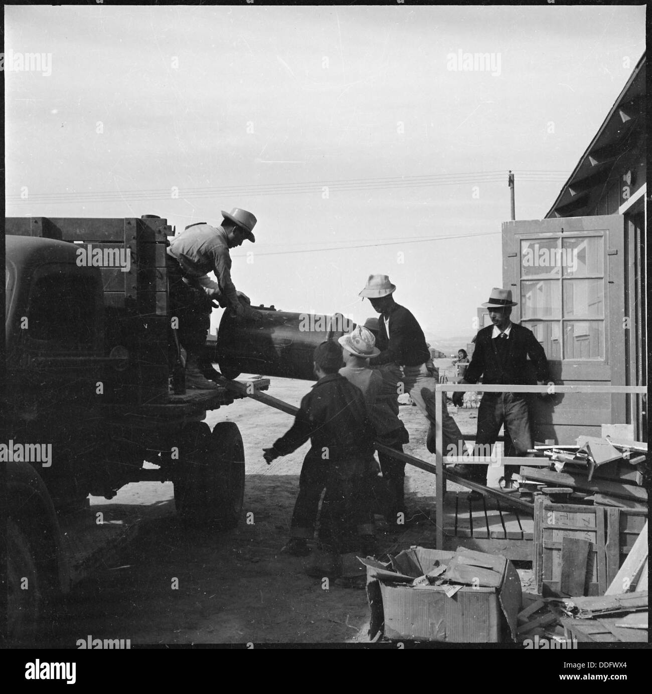 Wwii japanese army camp hi-res stock photography and images - Alamy