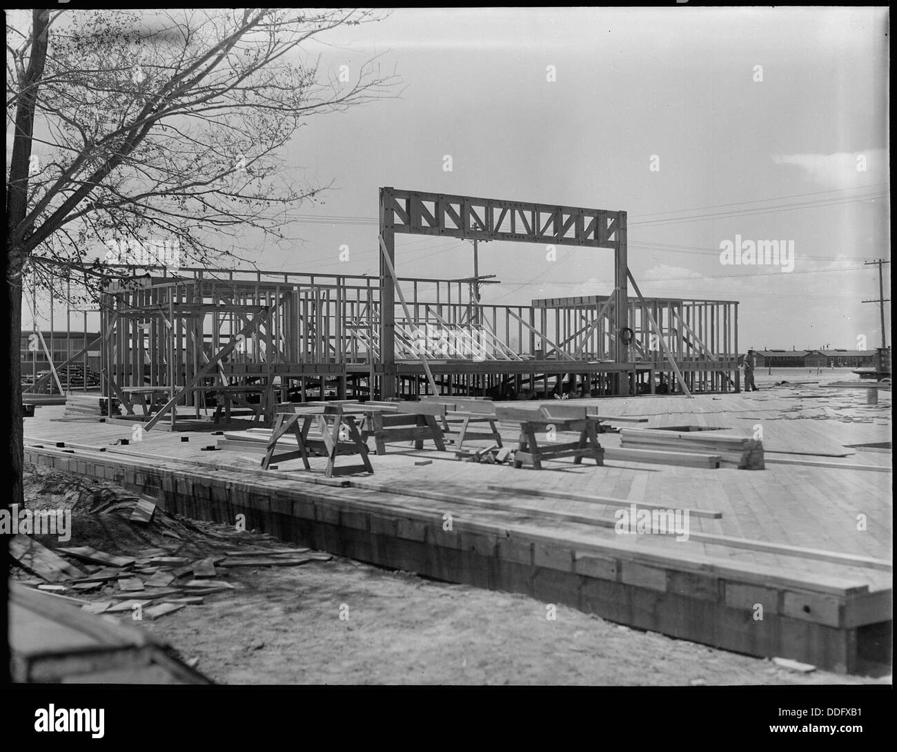 First truss Black and White Stock Photos & Images - Alamy