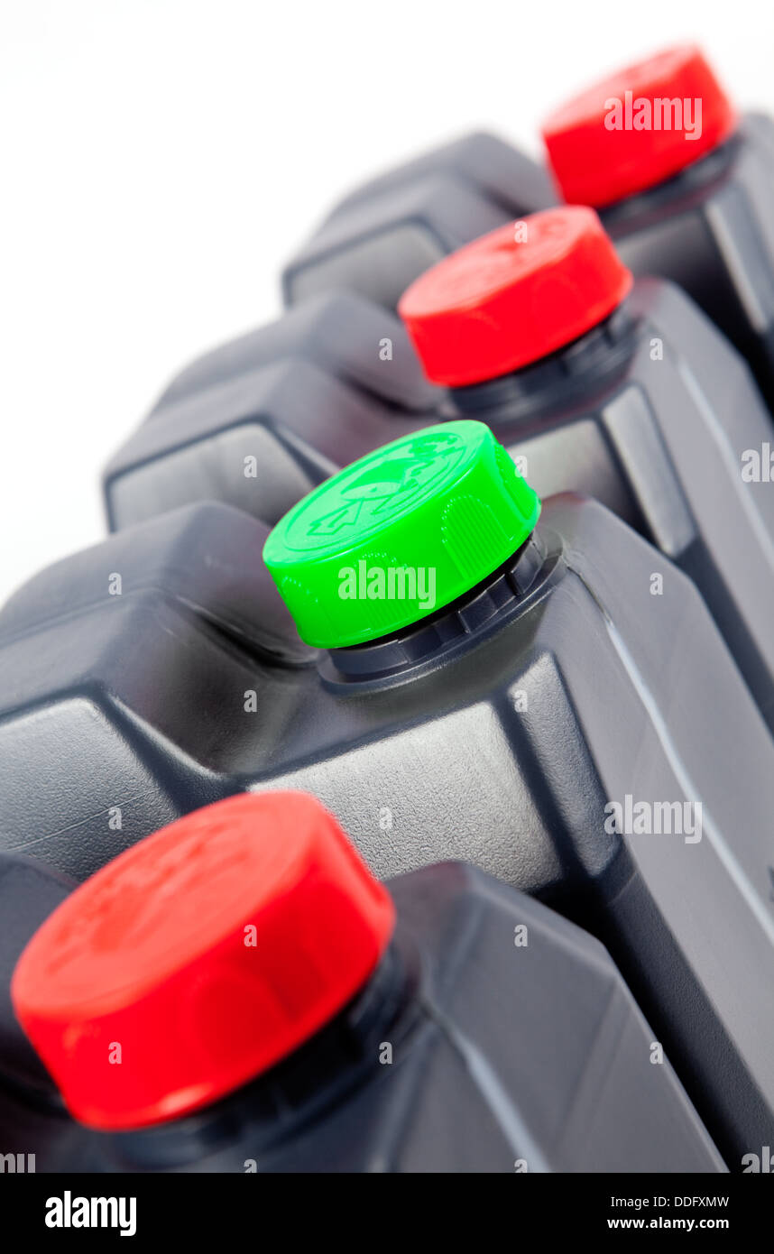 Sustainable plastic gallon Stock Photo - Alamy