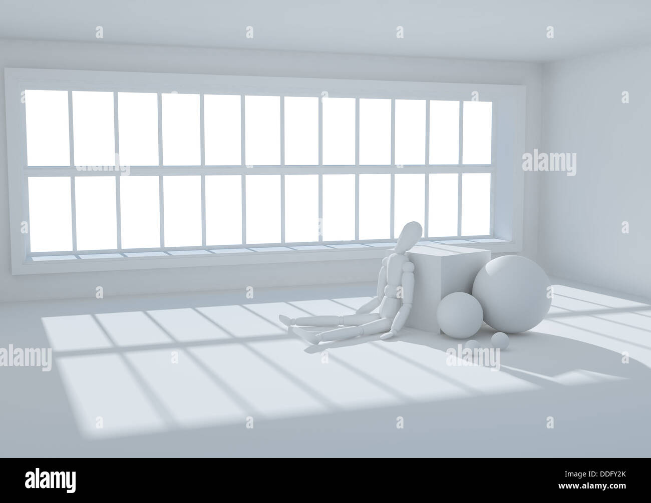 3d interior architecture Stock Photo - Alamy