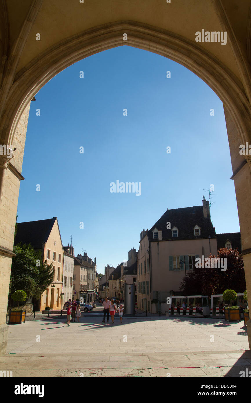 Notre Dame Cathedral in Beaune France Stock Photo - Alamy