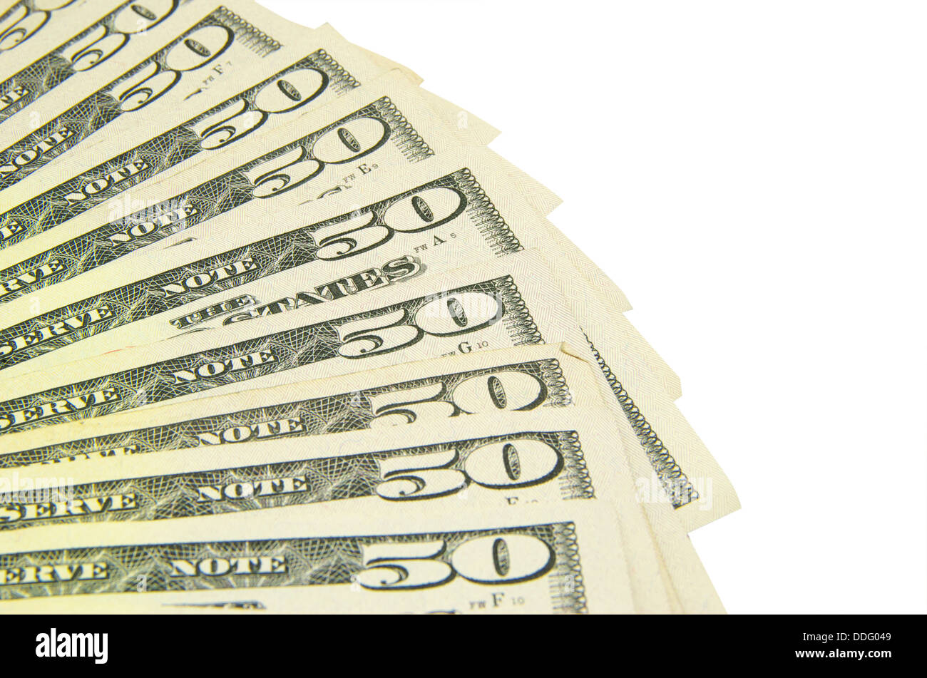 Us fifty dollar bills hi-res stock photography and images - Alamy