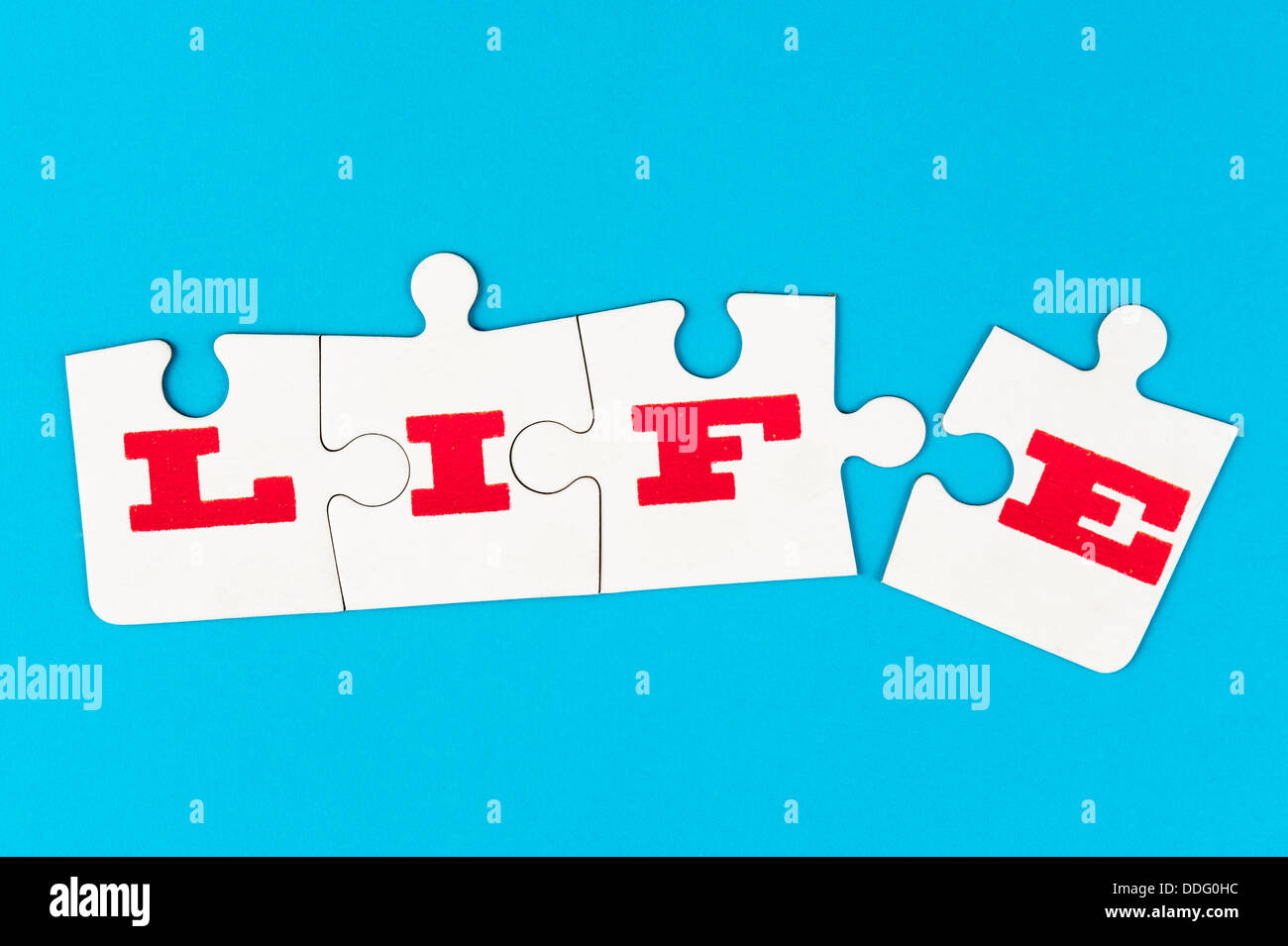 Alphabet jigsaw puzzle hi-res stock photography and images - Alamy