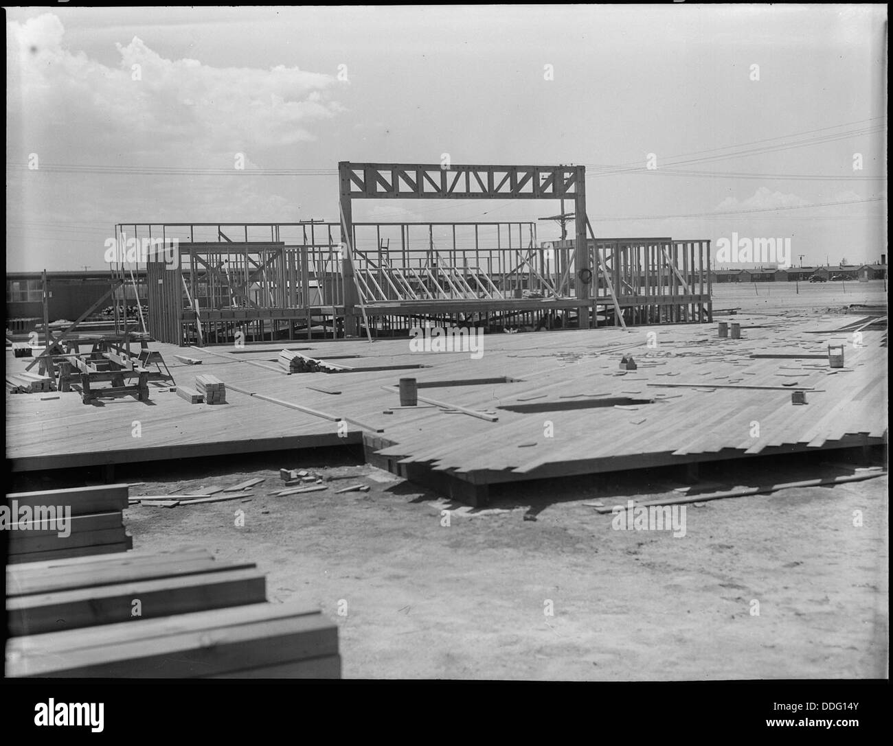 First truss Black and White Stock Photos & Images - Alamy