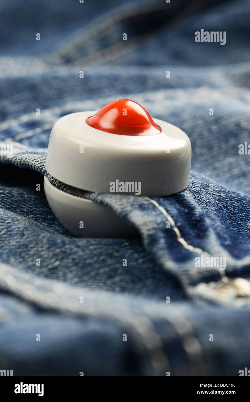 Security tag on clothing, store security tag, store security tags used ...