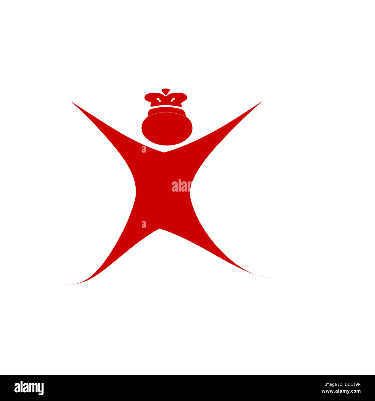 this symbol crown of the king Stock Photo - Alamy