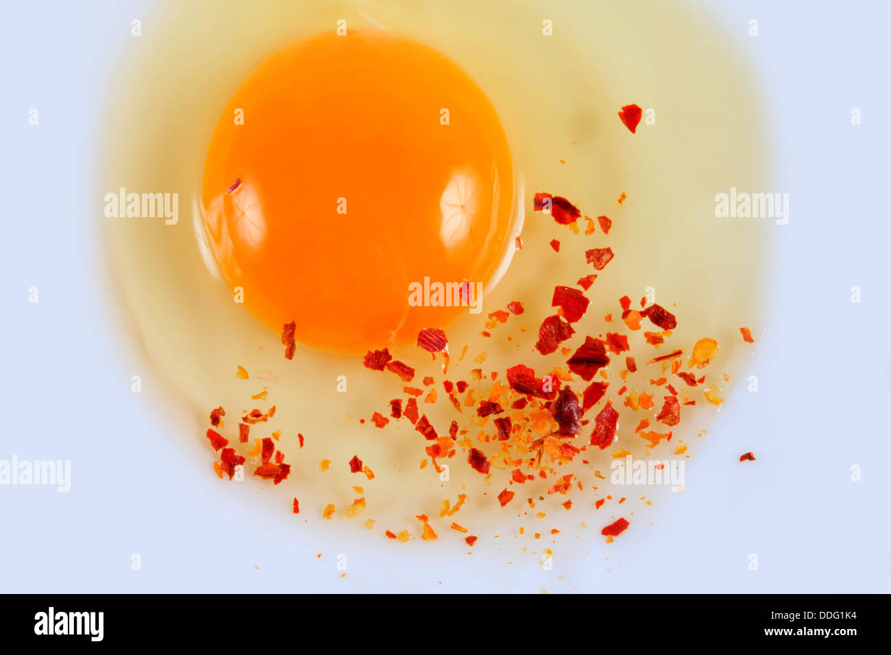 Egg yolk closeup Stock Photo - Alamy