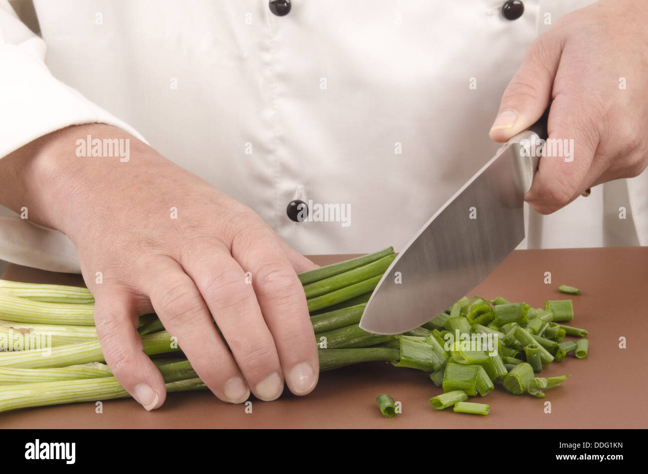 Cut spring onion hi-res stock photography and images - Alamy